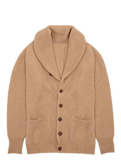 FORTELA Cashmere Cardigan - Beige