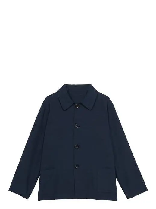 FORTELA Work Patch Pocket Jacket - Blue