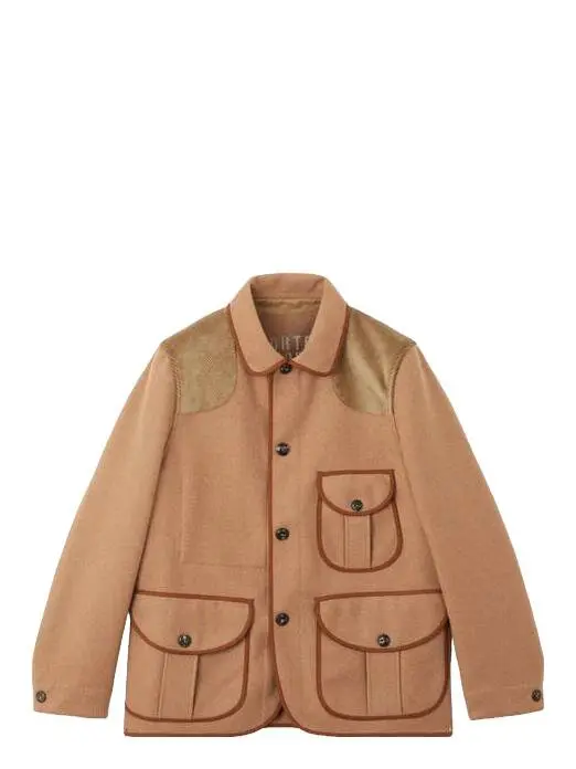FORTELA Hunting Wool-blend Jacket - Camel