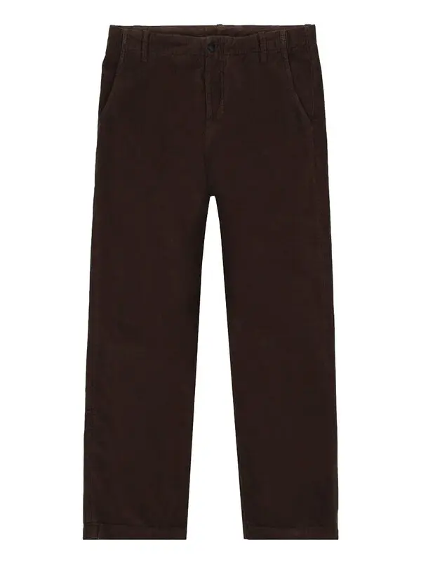 FORTELA Hector Cotton Corduroy Trousers - Dark Brown