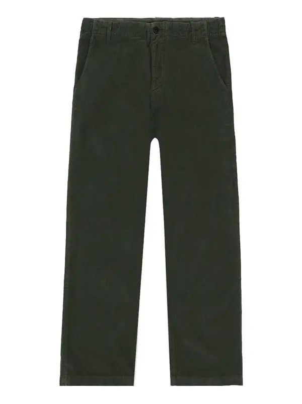 FORTELA Hector Cotton Corduroy Trousers - Forest Green
