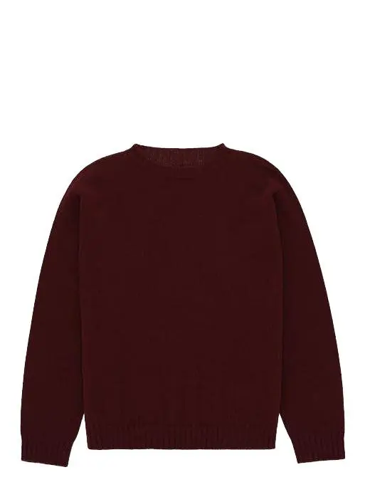 FORTELA Wool Jumper - Burgundy