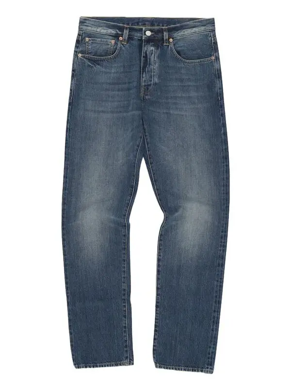 FORTELA 966 John 33 Japan Denim Cimosato Regular Fit Jeans - Dark Stone Wash