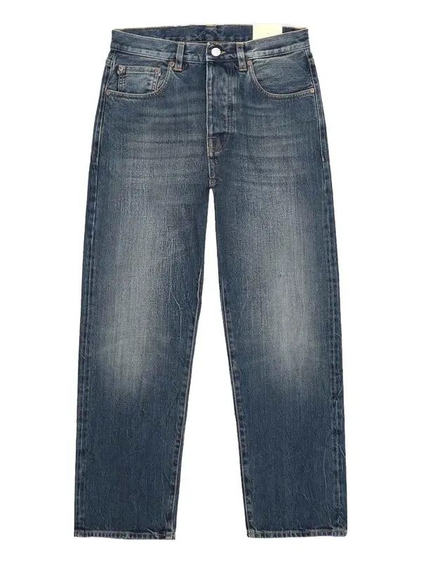 FORTELA 966 John 33 Japan Denim Cimosato Regular Fit Jeans - Light Stone Wash