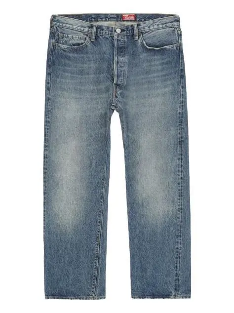 FORTELA Selvedge High-waisted Denim Pants - Custom Wash