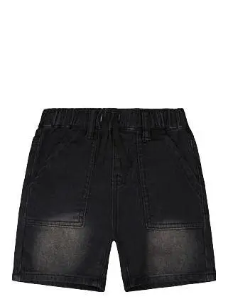DEUX PAR DEUX French Terry Denim Shorts - Denim Grey