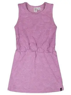 DEUX PAR DEUX Sleeveless Terry Cloth Beach Dress - Lilac