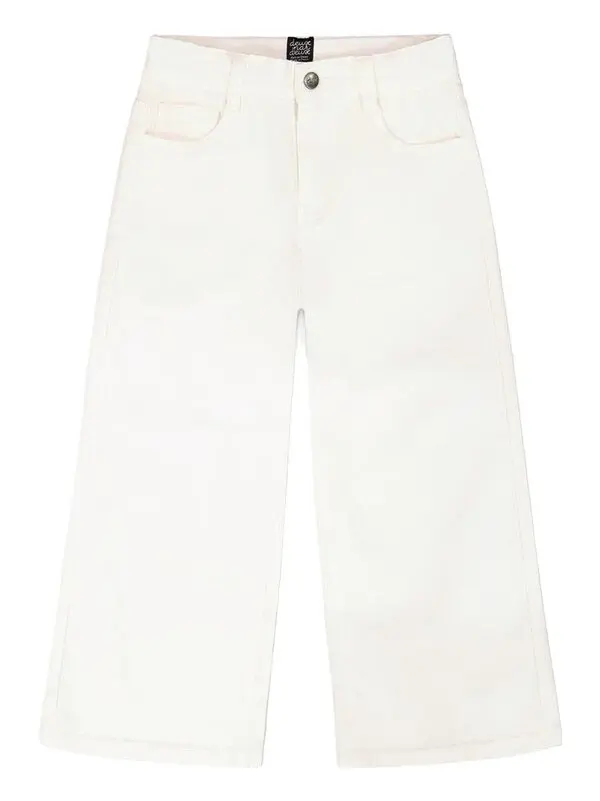 DEUX PAR DEUX Wide Leg Jeans - White