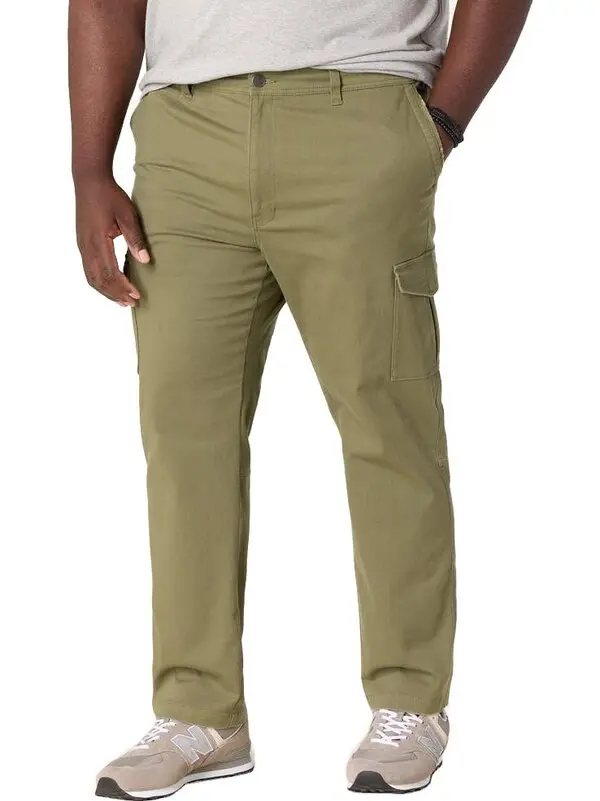 TRUE NATION BY DXL Big & Tall Everyday Cargo Pants - Olive