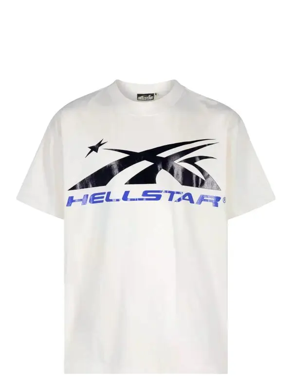 HELLSTAR Sport Logo Gel T-shirt - White