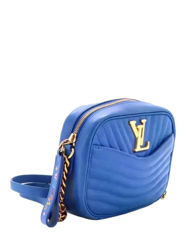 LOUIS VUITTON New Wave Quilted Camera Bag - Blue