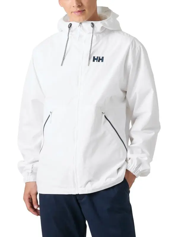 Helly Hansen Sandoy Waterproof Rain Jacket - White