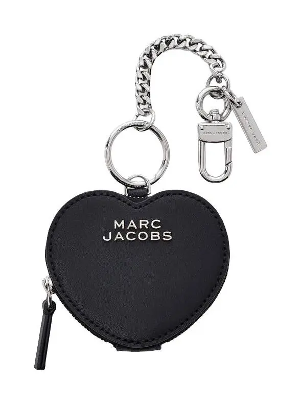 Marc Jacobs The Heart Pouch Bag Charm - Black