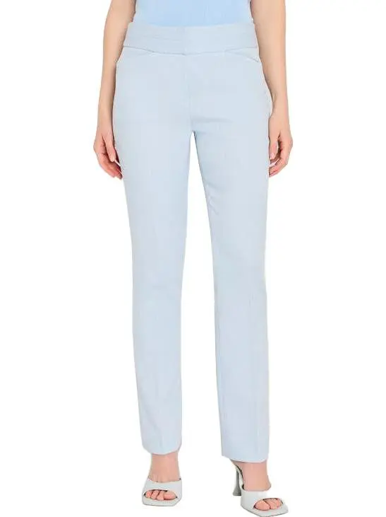 TAHARI ASL Bell Bottom Trousers - Ice Blue