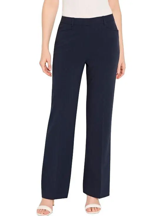 TAHARI ASL Flare-leg Trousers - New Navy