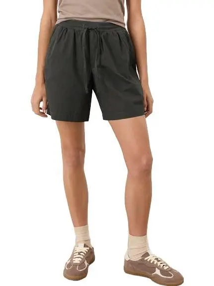 PACT Organic Cotton Stretch Poplin Shorts - Oak
