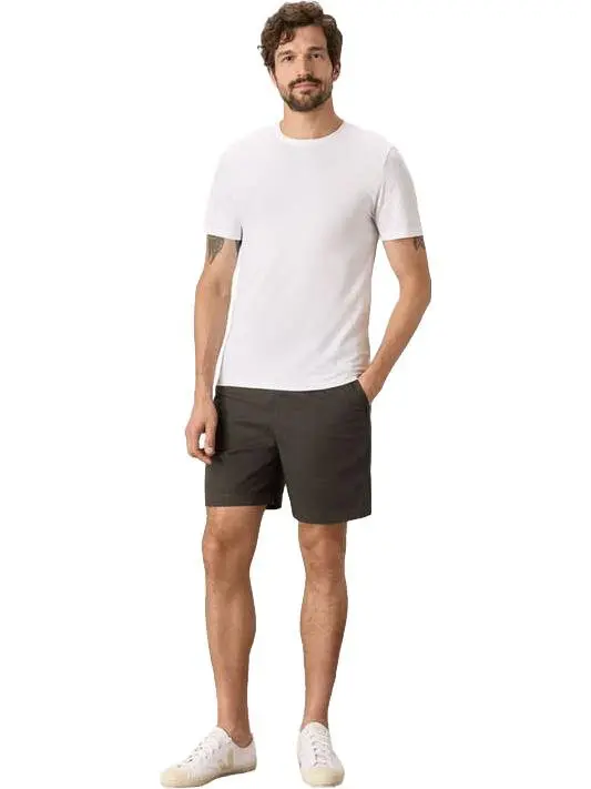 PACT Luxe Essential Slim Fit Crewneck Tee Made With Organic Cotton - White