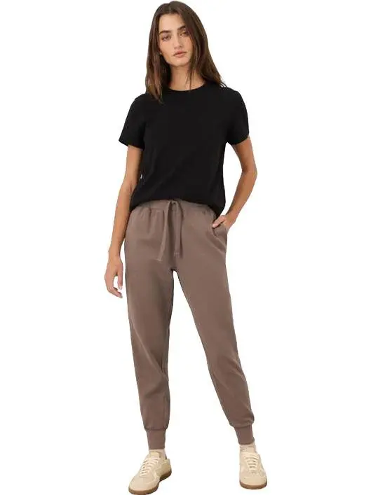 PACT Organic Cotton Soft-slub Essential Crewneck Tee - Black