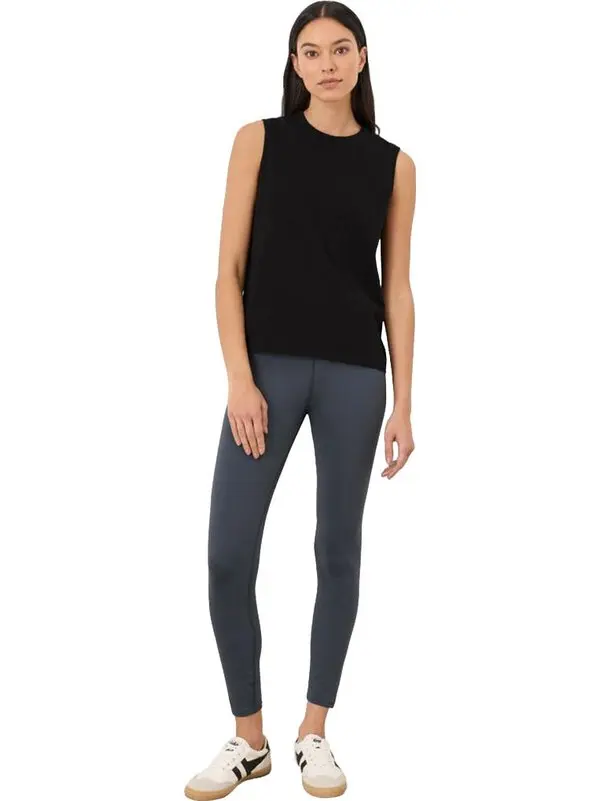 PACT Organic Cotton Soft-slub Essential Tank - Black