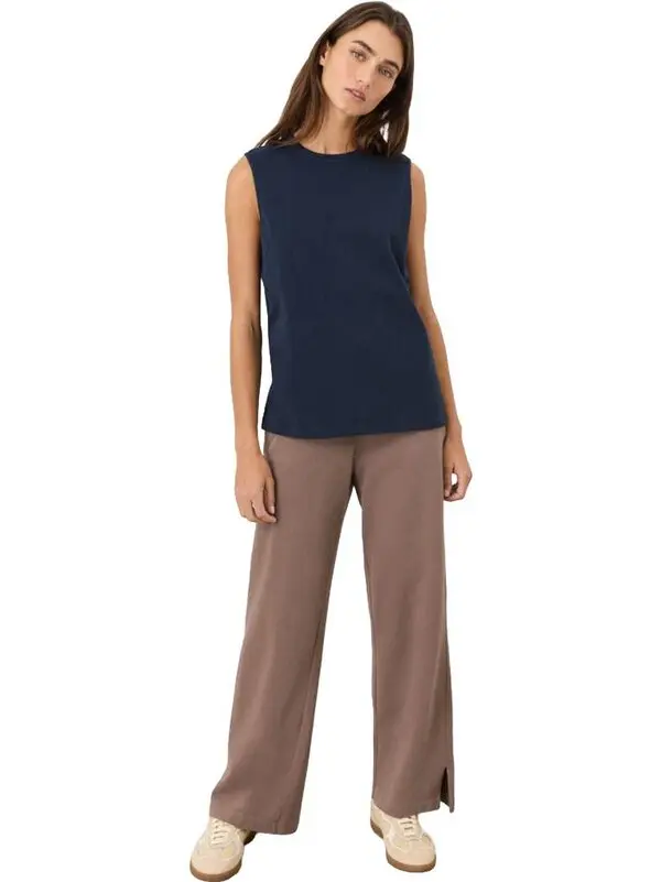 PACT Organic Cotton Soft-slub Essential Tank - Navy