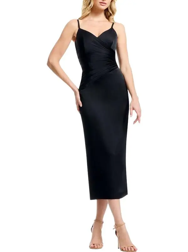 Dress The Population Body-con Cocktail Dress - Black