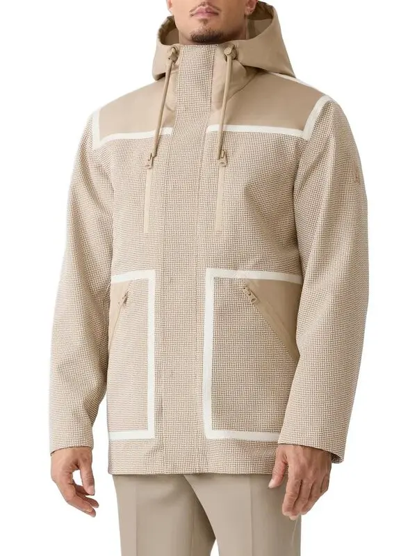 Mackage Foster-ht 3-in-1 Mixed Media Jacket - Light Camel-cream