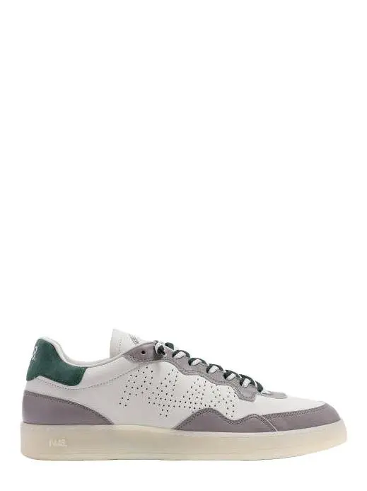 P448 Vert Leather Sneakers - Green Fog