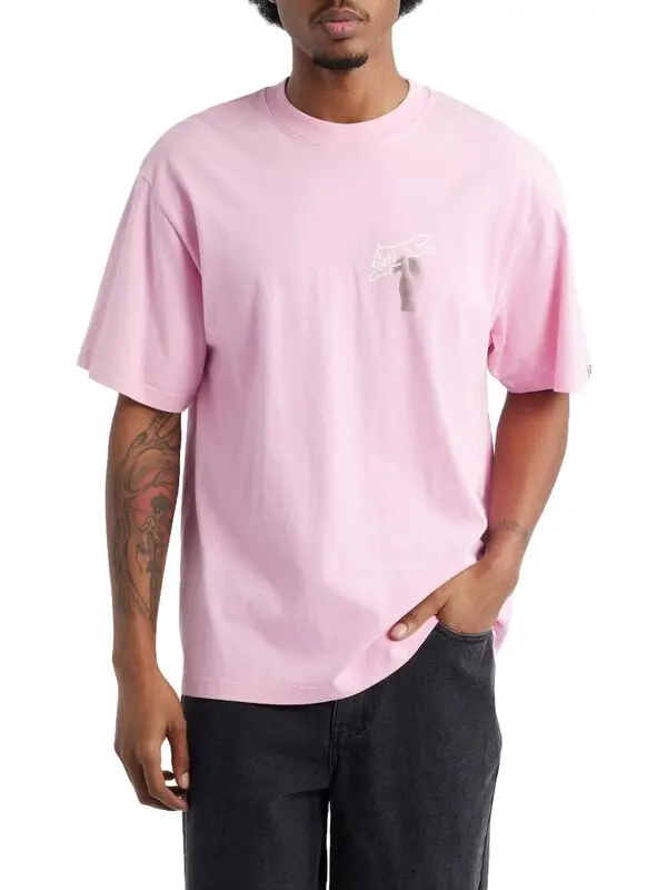 ICECREAM Handy Cotton Graphic T-shirt - Prism Pink