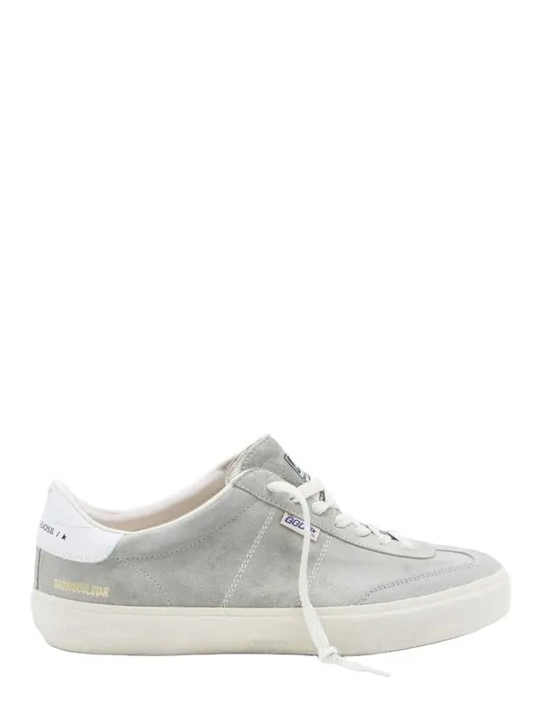 GOLDEN GOOSE Soul-star Leather Sneakers - Grey