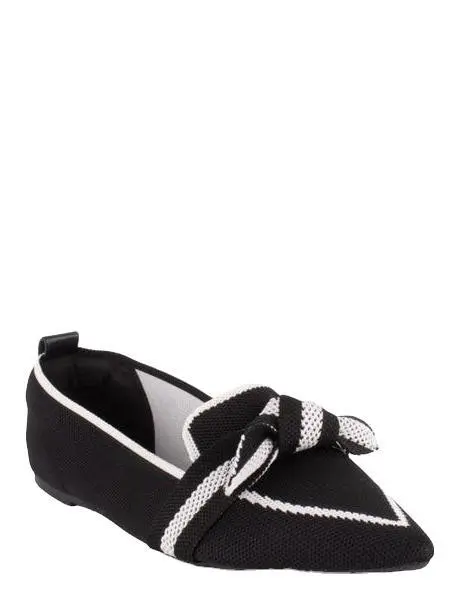 Tahari Florentia Pointed Toe Loafer - Black