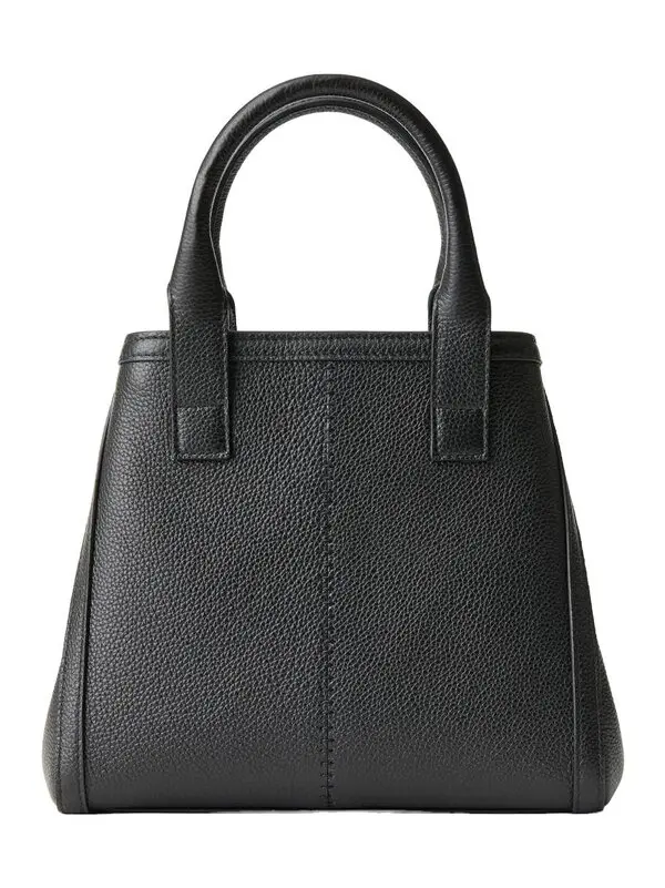 Lafayette 148 New York Mini Grained Leather Tote - Black
