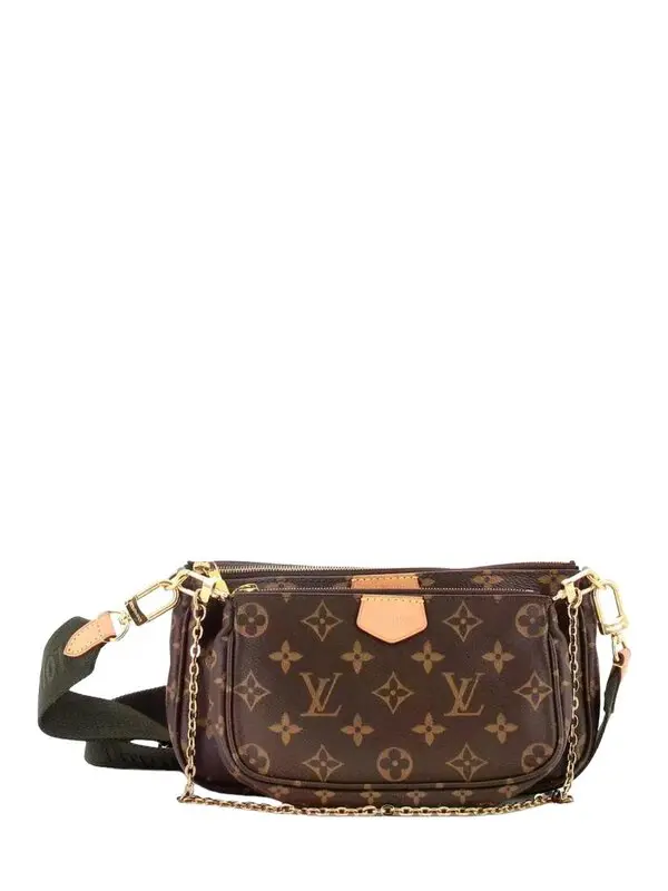LOUIS VUITTON Multi Pochette Accessoires Monogram Canvas - Brown