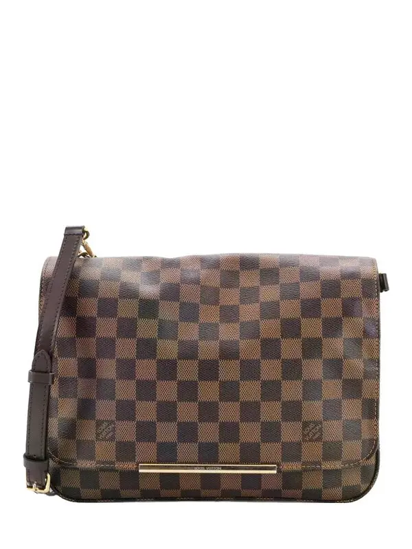 LOUIS VUITTON Hoxton Handbag Damier Gm - Brown
