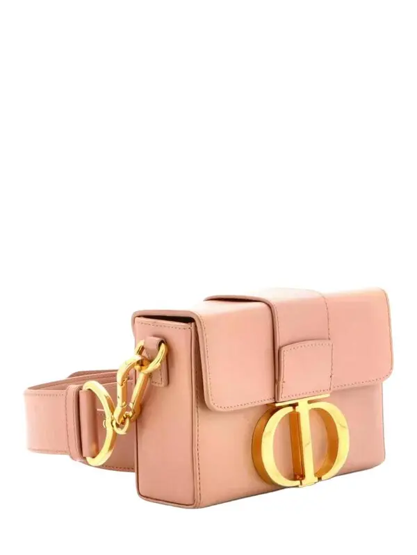 Dior 30 Montaigne Box Bag Leather Crossbody Bag - Pink