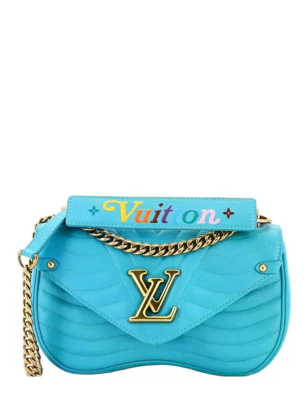 LOUIS VUITTON New Wave Chain Bag Nm Pm - Blue