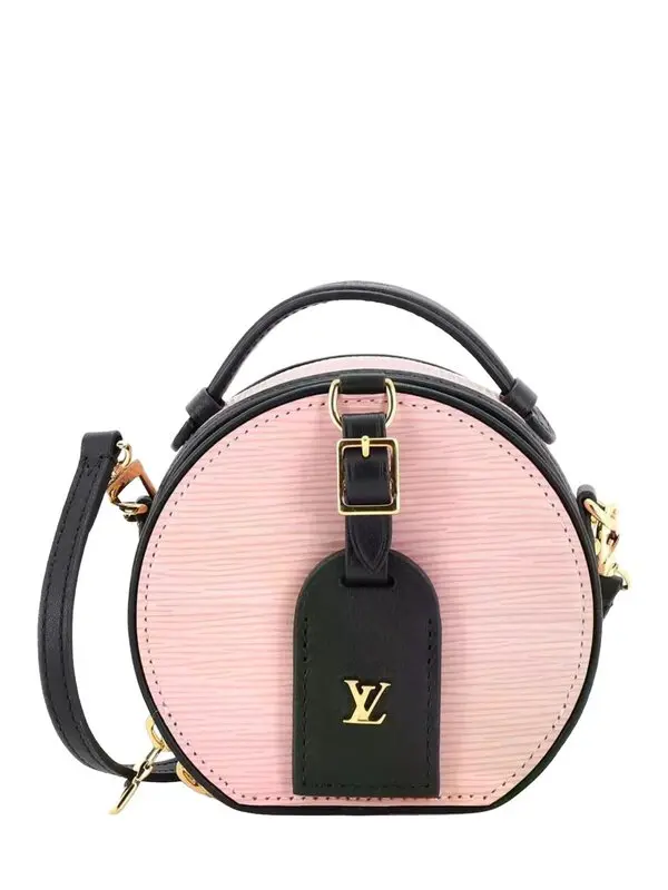 LOUIS VUITTON Mini Boite Chapeau Bag Epi Leather - Black