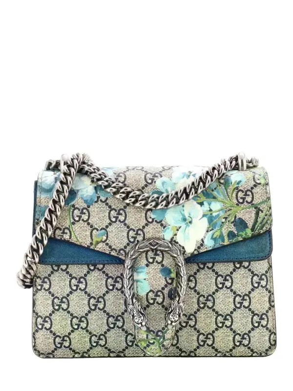 Gucci Dionysus Blooms Print Gg Coated Canvas Mini Shoulder Bag - Brown