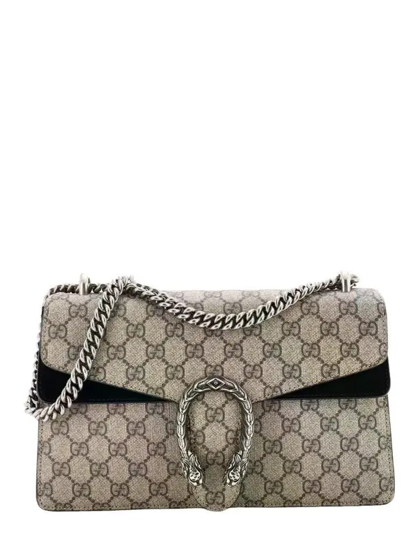 Gucci Dionysus Gg Coated Canvas Small Shoulder Bag - Brown