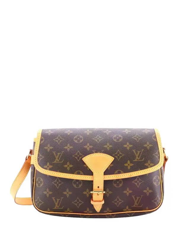 LOUIS VUITTON Sologne Handbag Monogram Canvas - Brown