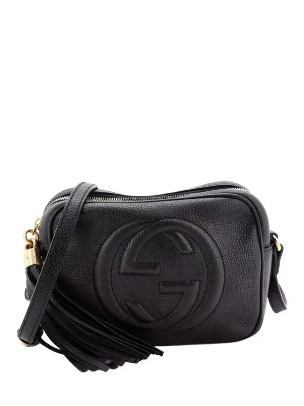 Gucci Soho Disco Leather Crossbody Bag - Black