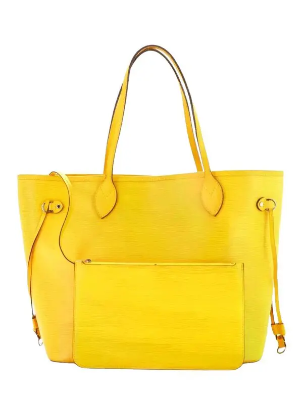 LOUIS VUITTON Neverfull Epi Leather Mm Tote Bag - Yellow