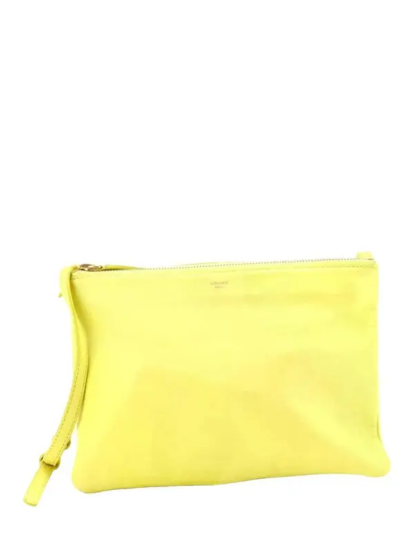 Celine Trio Large Crossbody Bag - Yellow