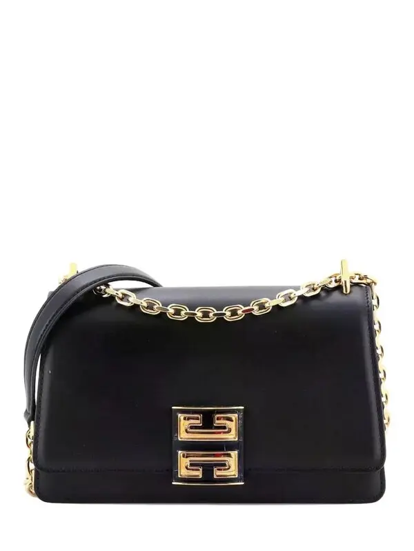 Givenchy 4g Cube Chain Top Handle Small Shoulder Bag - Black