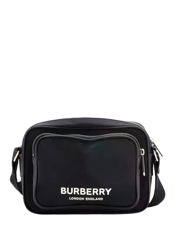 Burberry Paddy Nylon Small Crossbody Bag - Black