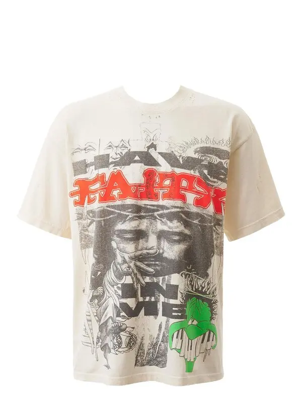 HELLSTAR Have Faith T-shirt - White