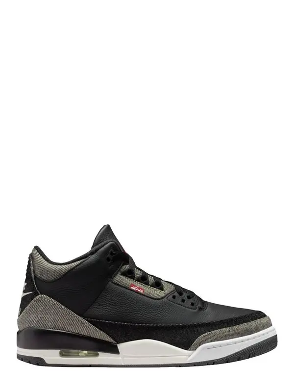 JORDAN Levi's X 3 Retro Sp Denim Sneakers - Black