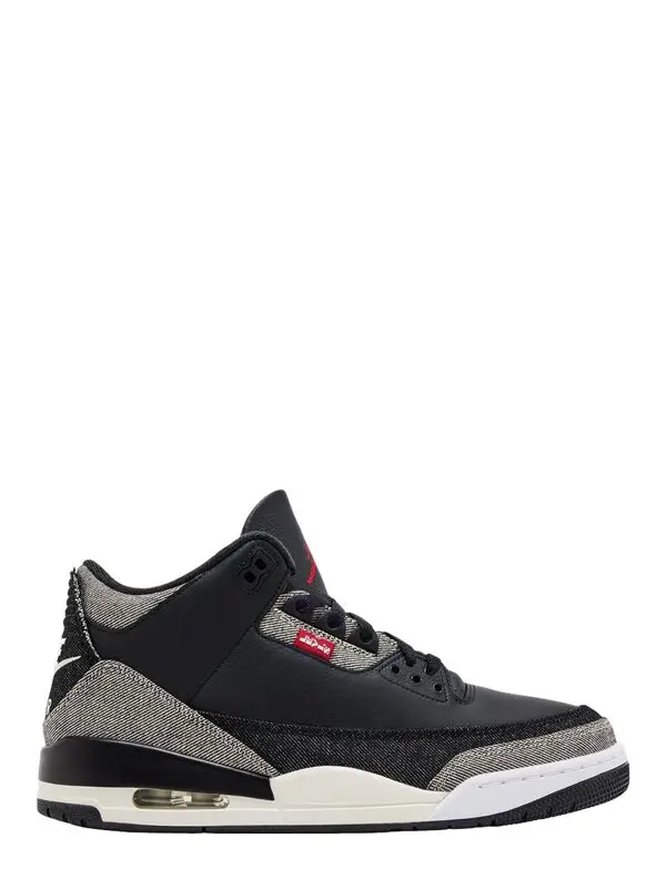 JORDAN Levi's X 3 Retro Sp Denim Sneakers - Black