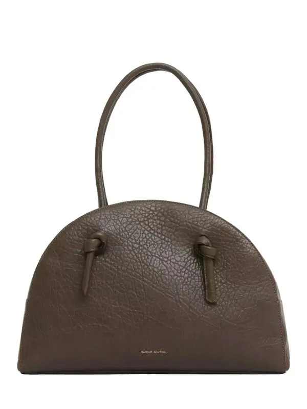 MANSUR GAVRIEL Fortuna Bowling Tote Bag - Brown