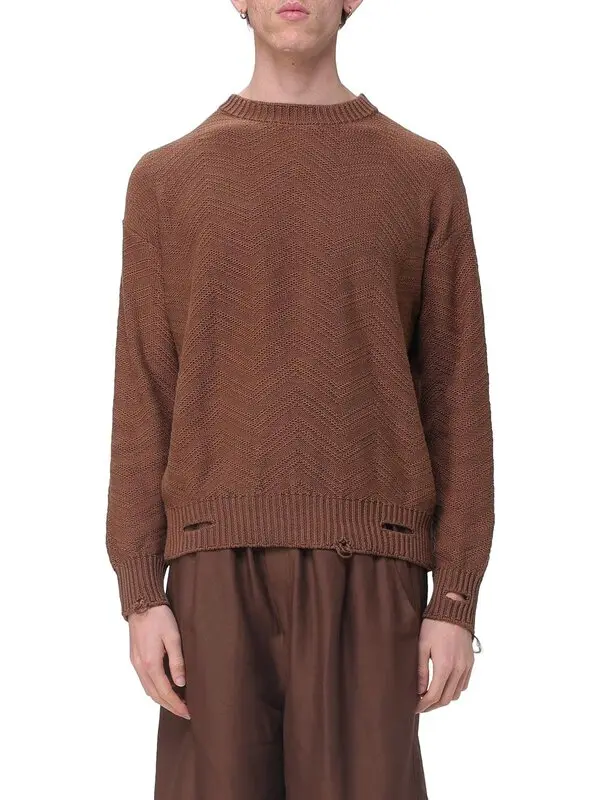 LANEUS Sweater - Brown