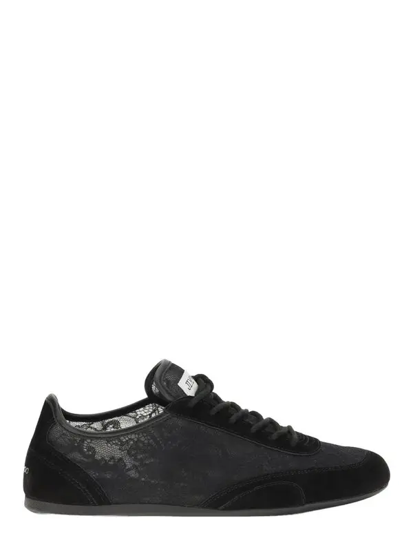JIMMY CHOO Low Top Sneakers - Black